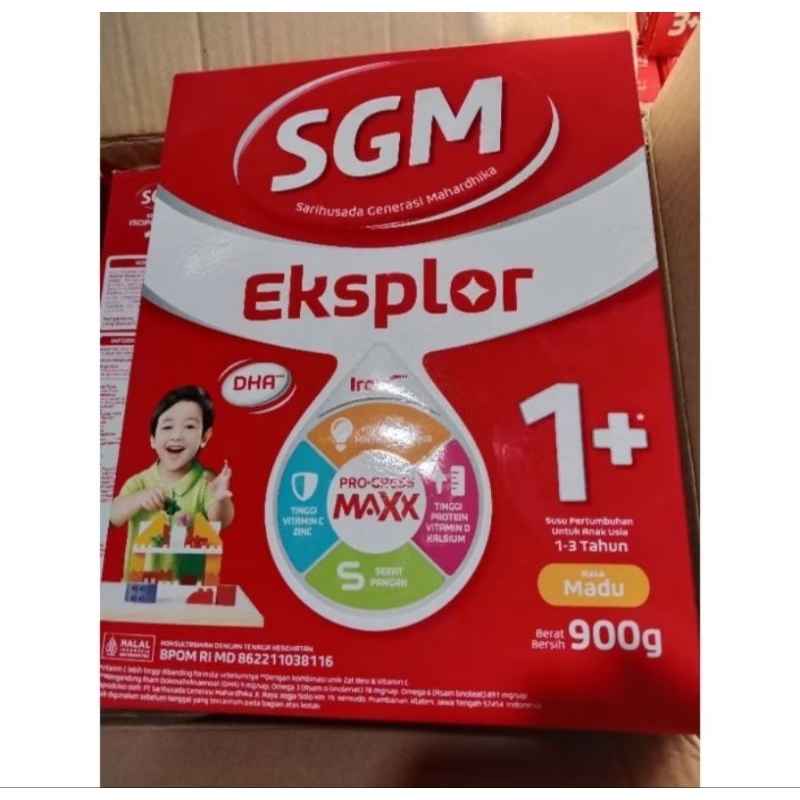 Jual susu sgm 1-3 tahun 900gr rasa madu | Shopee Indonesia