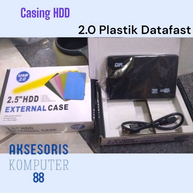 Jual HDD CASE CASING HARDISK EXTERNAL 2 CASING HARDISK SATA 25 INCH SATA USB 2 FAST PLASTIK ...