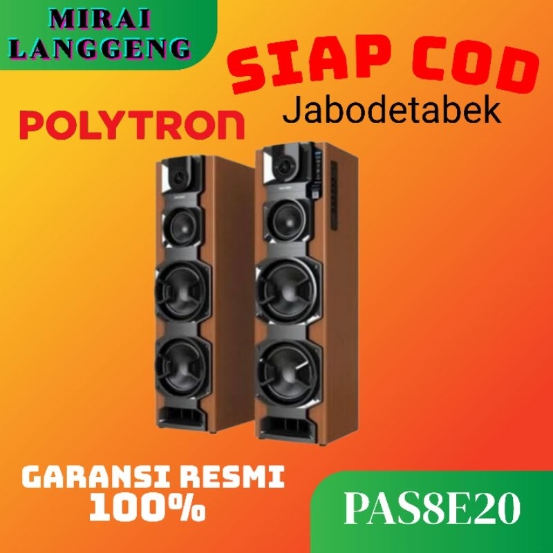 Jual POLYTRON SPEAKER AKTIF PAS 8E20 KARAOKE PAS8E20 ACTIVE AUDIO ...