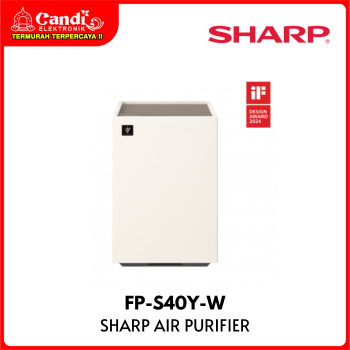 Jual SHARP Air Purifier Purifit Mini Series Plasmacluster Technology FP-S40Y-W | Shopee Indonesia