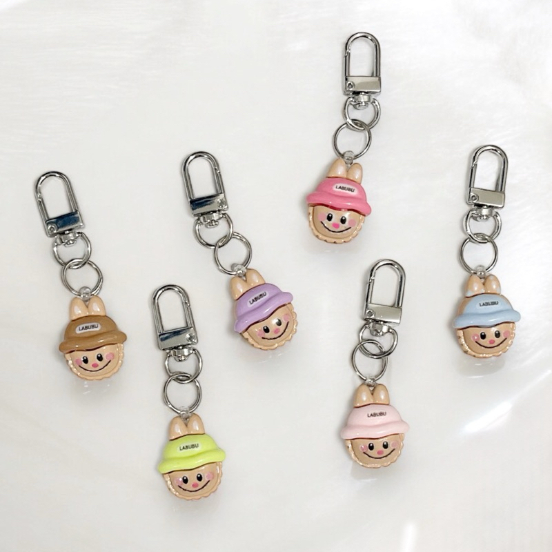 Jual Gantungan Kunci Labubu Topi Hat Keychain Ganci Key Chain Lucu ...