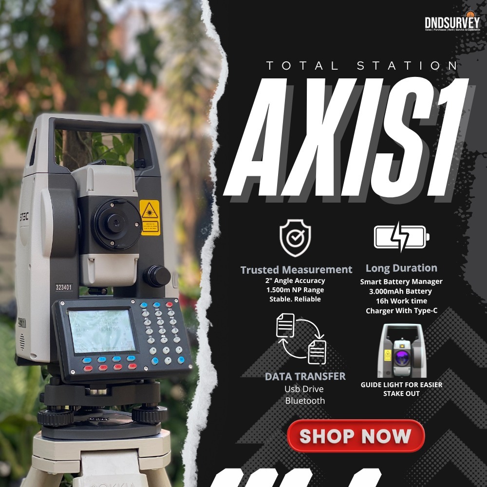 Jual Total Station Stec Axis 1 Akurasi 2 detik Sudah Laser Bergaransi 1 Tahun | Shopee Indonesia