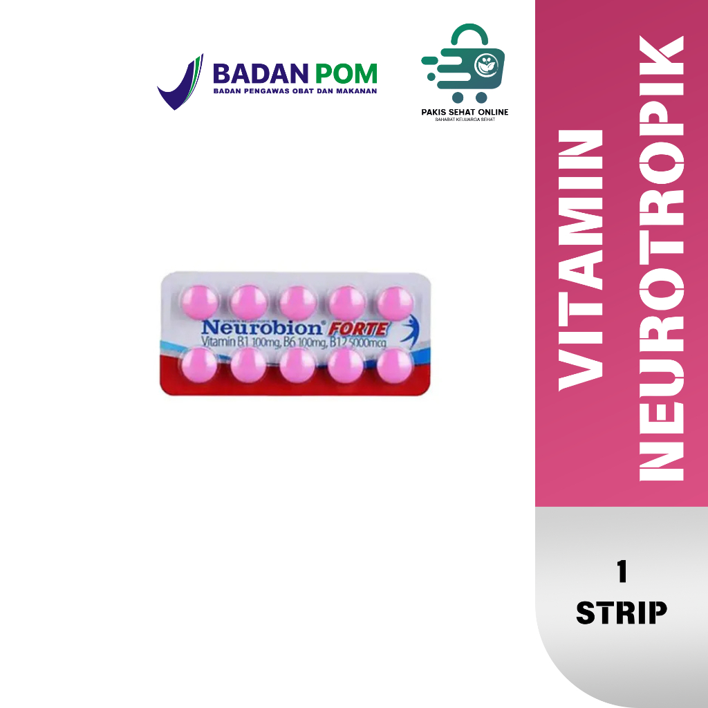 Jual NEUROBION FORTE 1 STRIP ISI 10 TABLET | Shopee Indonesia