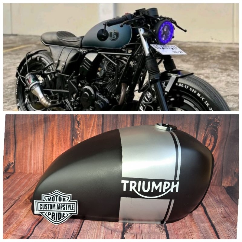 Jual Tangki Triumph tangki motor custom japstyle bober bratcafe ...