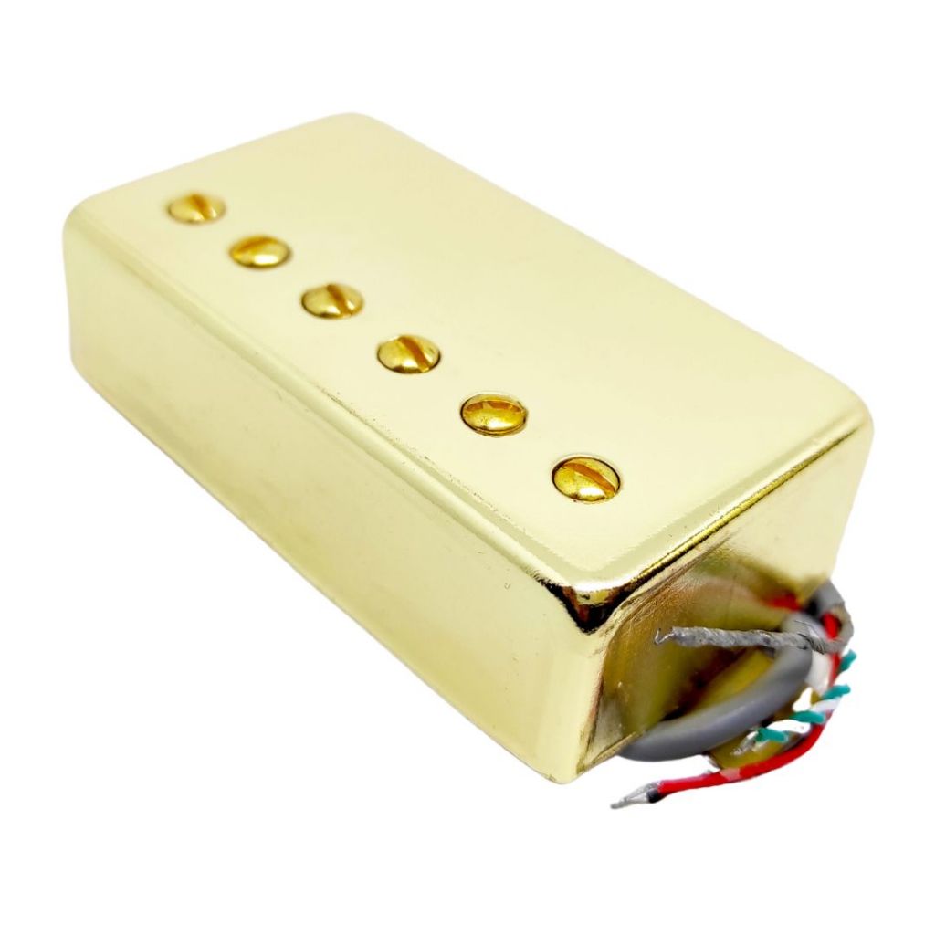 Jual LP Style Humbucker Ferrite Pickup Rear (Gold) | Shopee Indonesia