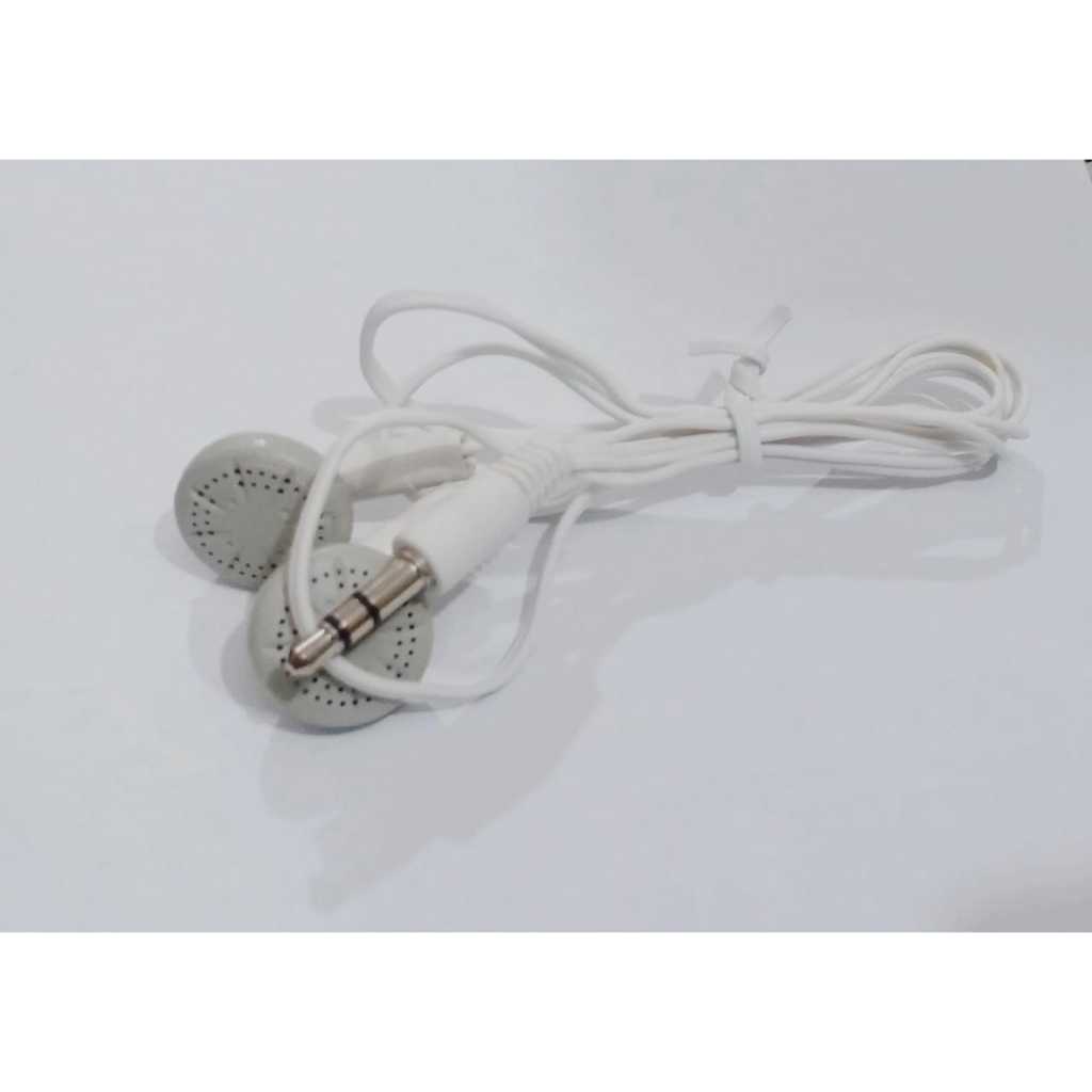 Jual Headset / Earphone Standard Putih | Shopee Indonesia