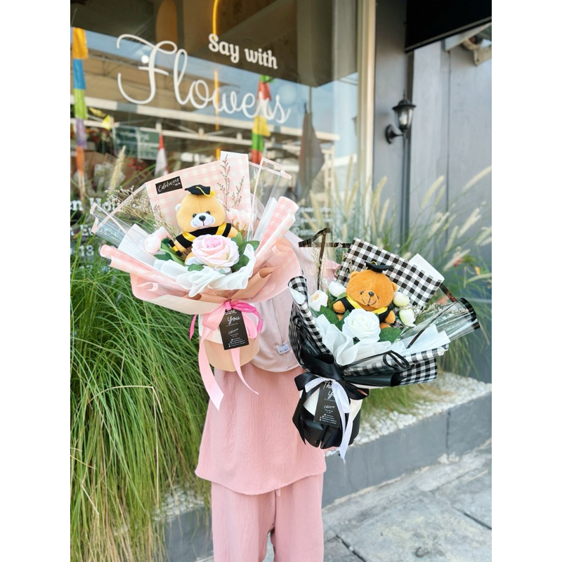 Jual ARTIFICIAL GRADUATION BOUQUET | Shopee Indonesia