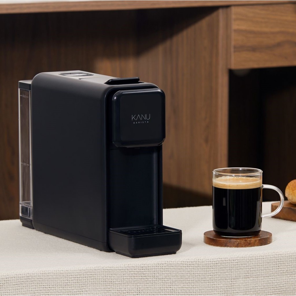 Jual Kanu Barista Pebble Black Espresso Coffee Capsule Machine Free ...