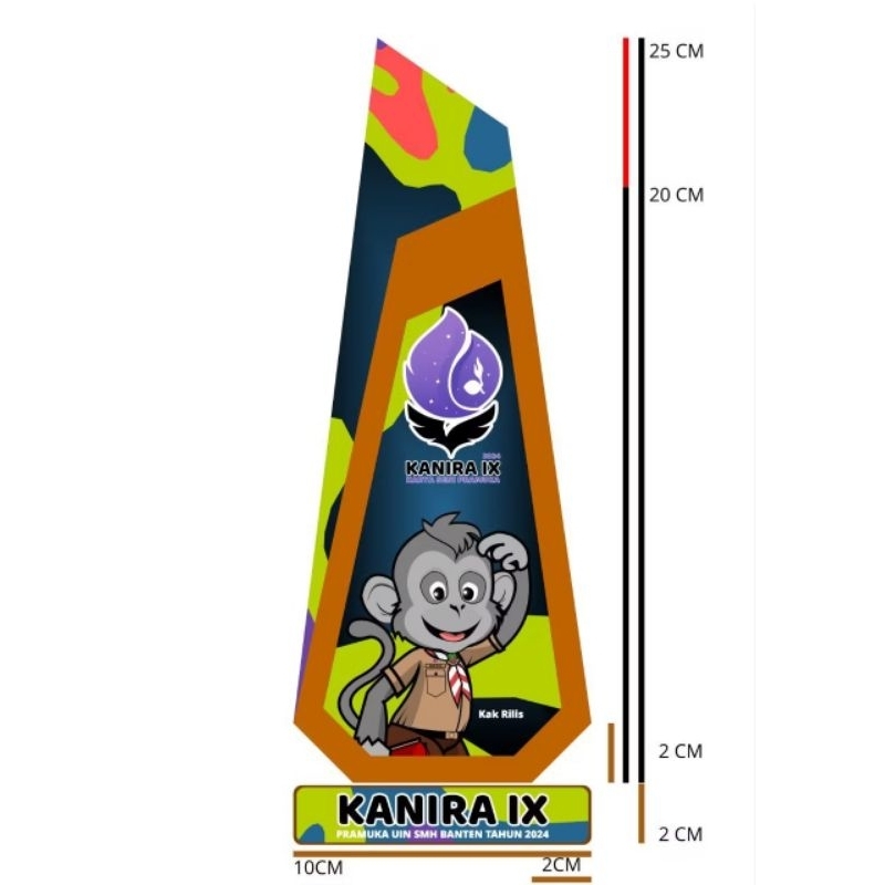 Jual vandel kayu custom murah free design ukuran tinggi 25 cm | Shopee ...