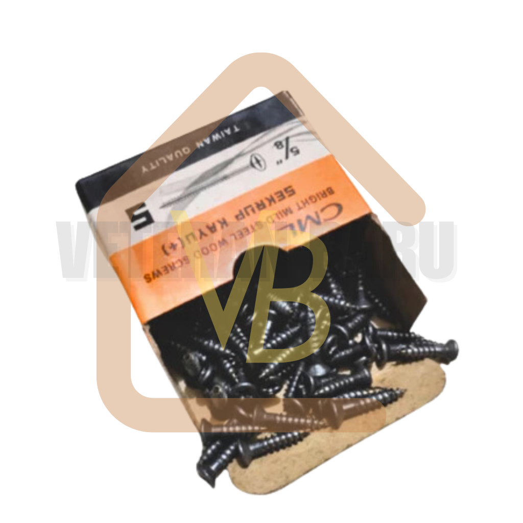 Jual CML Sekrup Kayu Plus Skrup tapping wood screw 5 x 5/8 inch ...