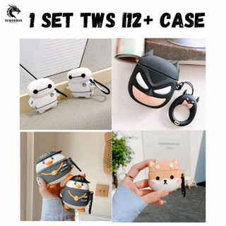 Jual 1 SET TWS + CASE Headset Nirkabel Universal i12 TWS INPODS ...
