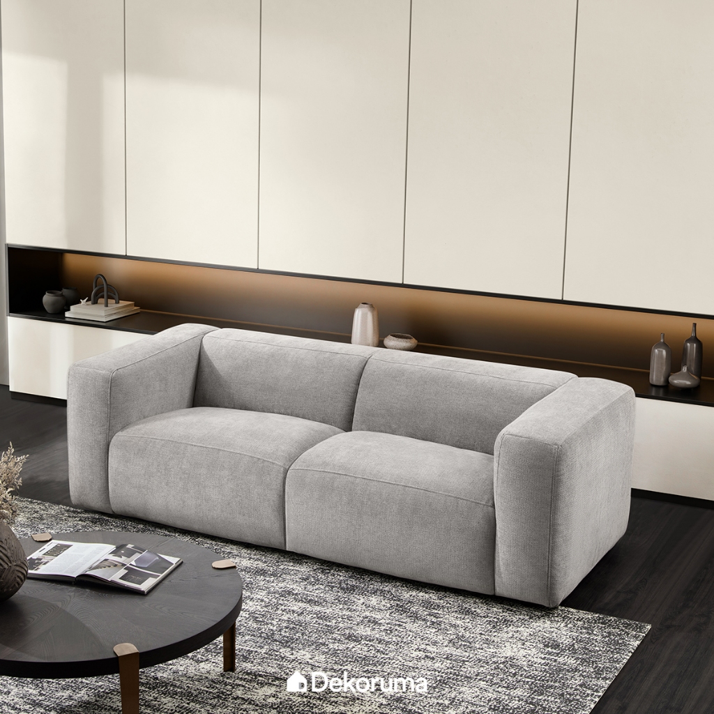 Jual Dekoruma Tenzo OWEN Sofa 3 Seater / Sofa 3 Dudukan | Shopee Indonesia