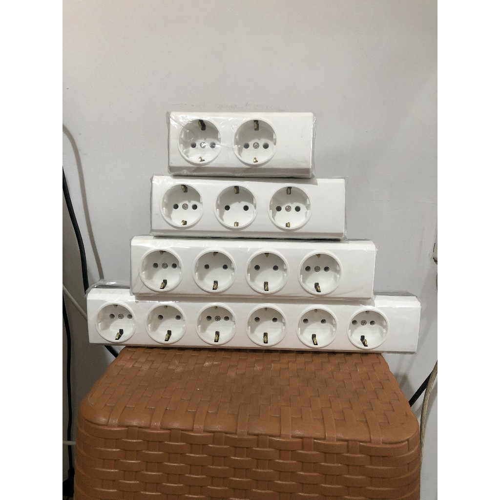Jual BROCO Stop Kontak Outbow 2 Lubang, 3 Lubang, 4 Lubang dan 6 Lubang ...