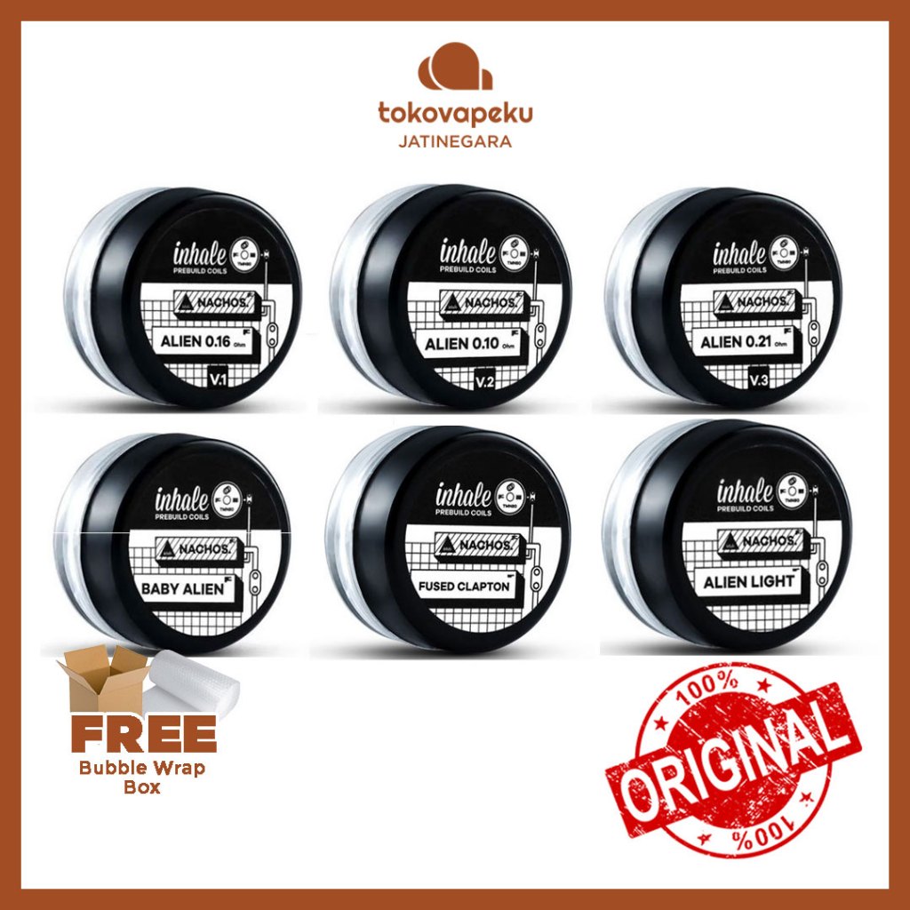 Jual INHALE NACHOS COIL INHALE COIL ORI by INHALE | Shopee Indonesia