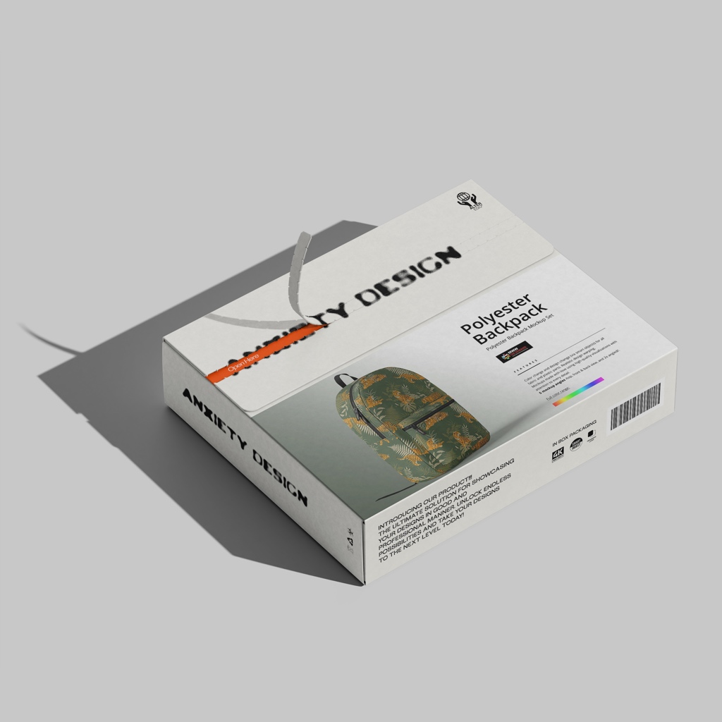 Jual Polyester Backpack Mockup Set | Shopee Indonesia