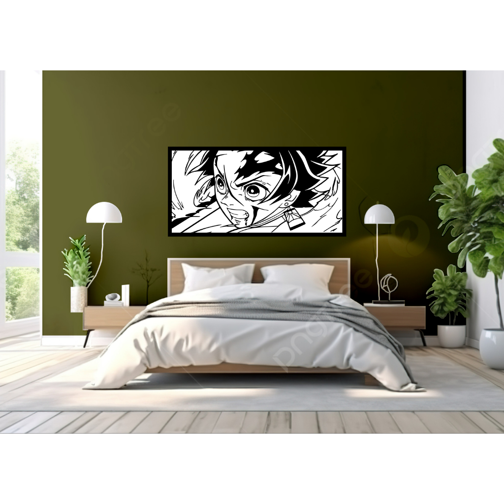 Jual stiker cutting. stiker dinding. stiker anime. bebas request gambar ...