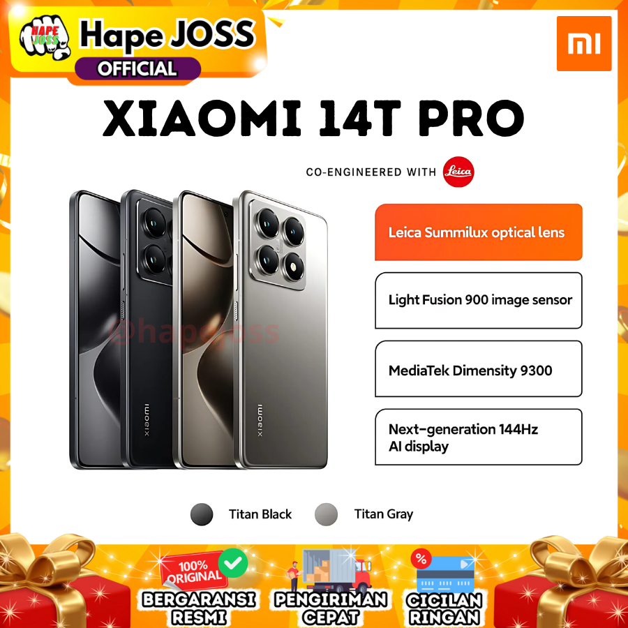 Jual Xiaomi 14T Pro 5G 12/512GB NFC resmi | Shopee Indonesia