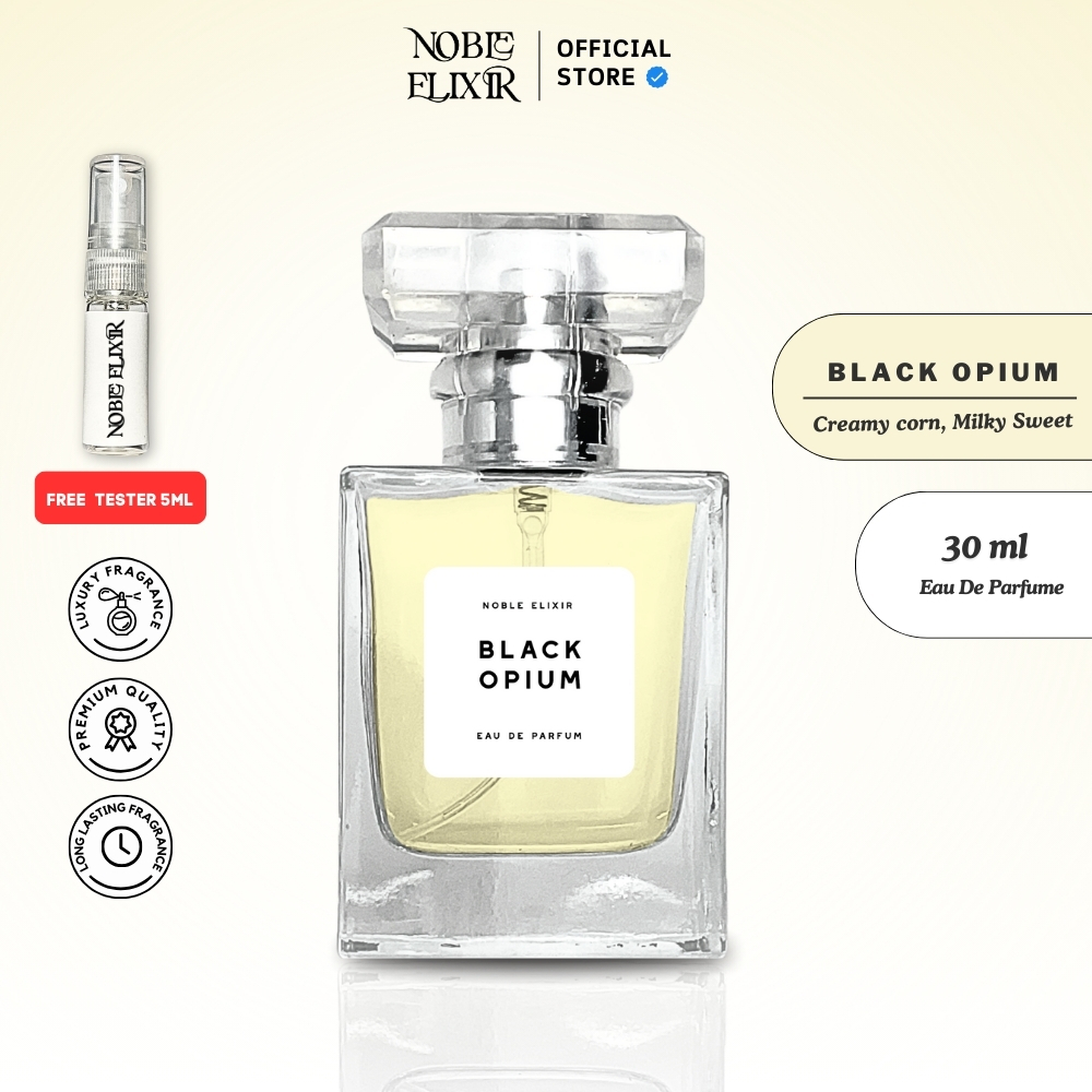 Jual [Noble Elixir] - Black Opium Eau De Parfum | Shopee Indonesia