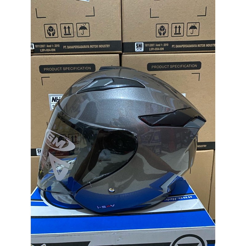 Jual Helm GM King Fighter Gunmet | Shopee Indonesia