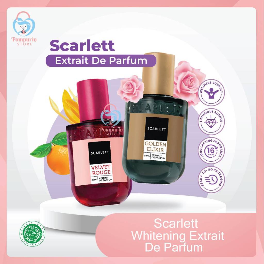 Jual Scarlett Whitening Extrait De Parfum - Parfum Minyak Wangi Tahan ...