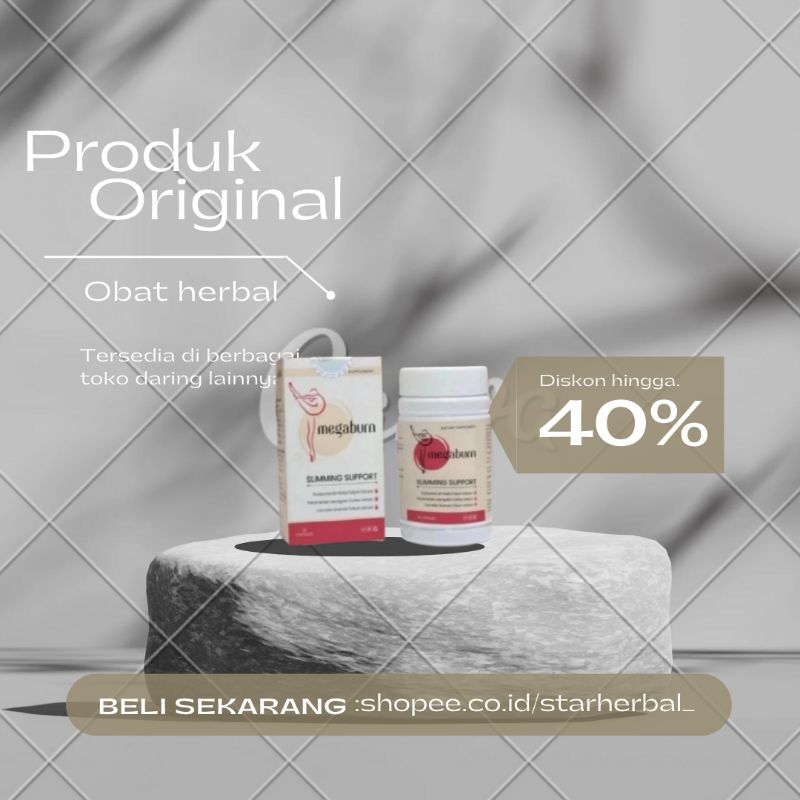 Jual Megaburn helps reduce body fat A100% Original - Megaburn Body Fat ...
