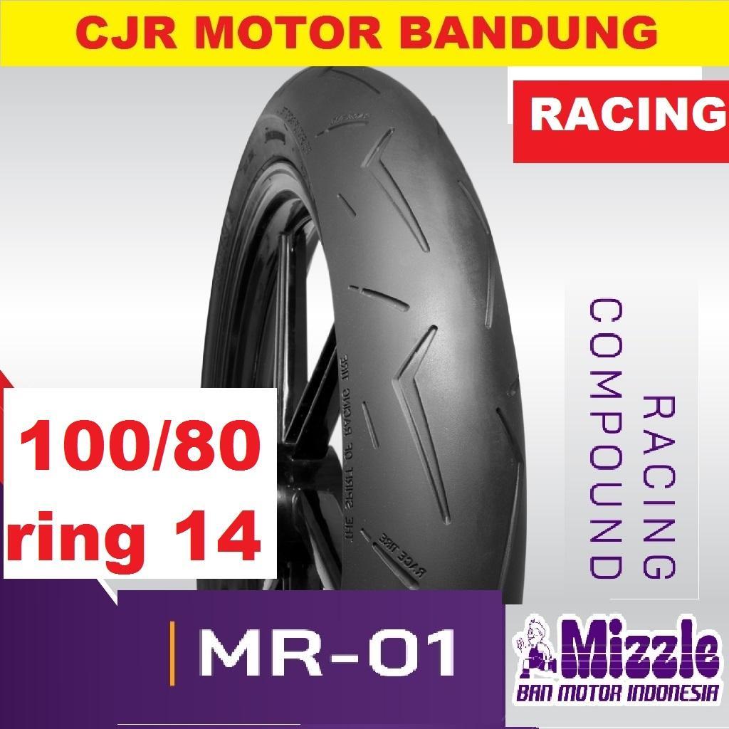 Jual Ban MIZZLE MR1 100/80 Ring 14 Ban Racing Soft Compound | Shopee ...