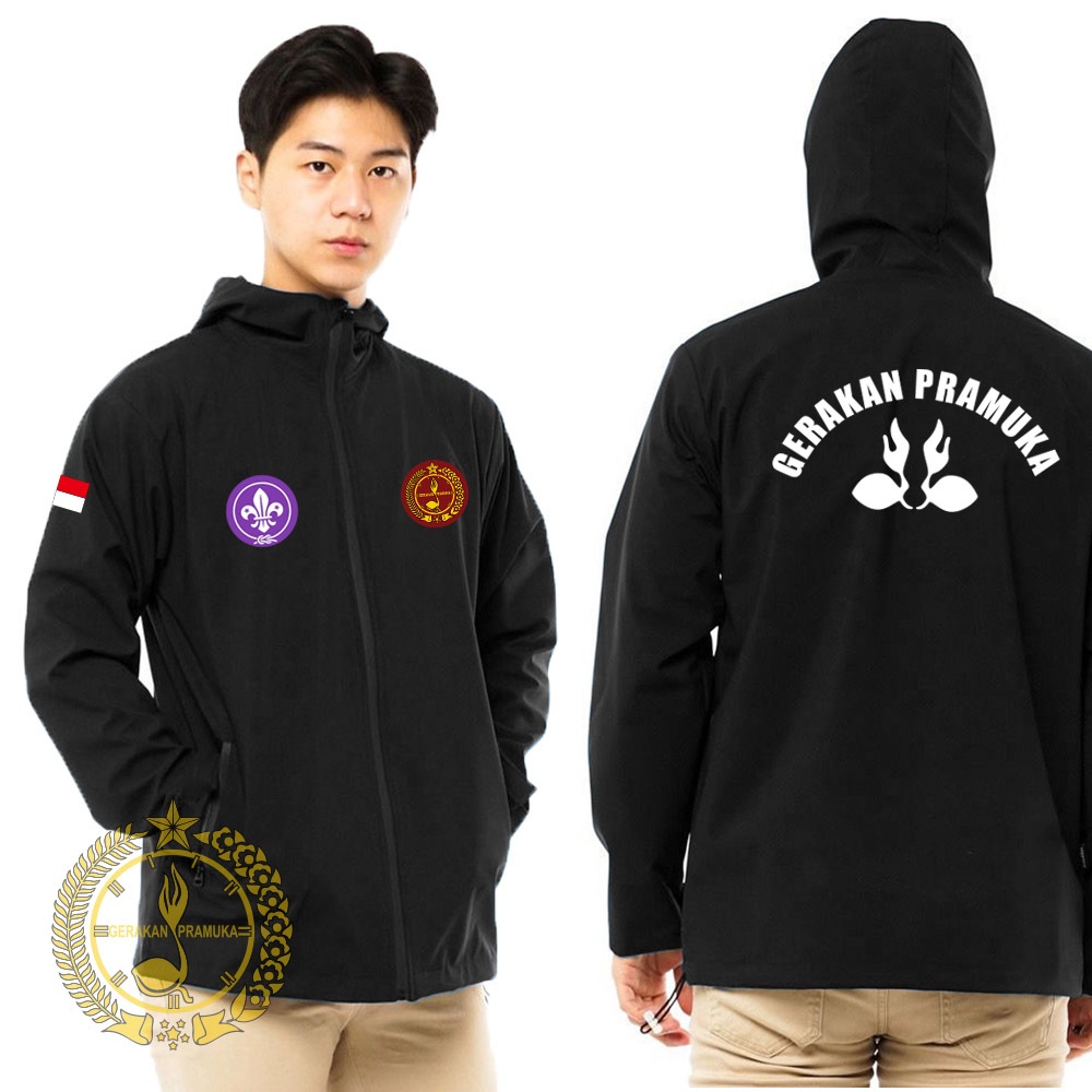 Jual JAKET PARASUT PRAMUKA JC KEREN / JAKET PRAMUKA CUSTOM SABLON ...