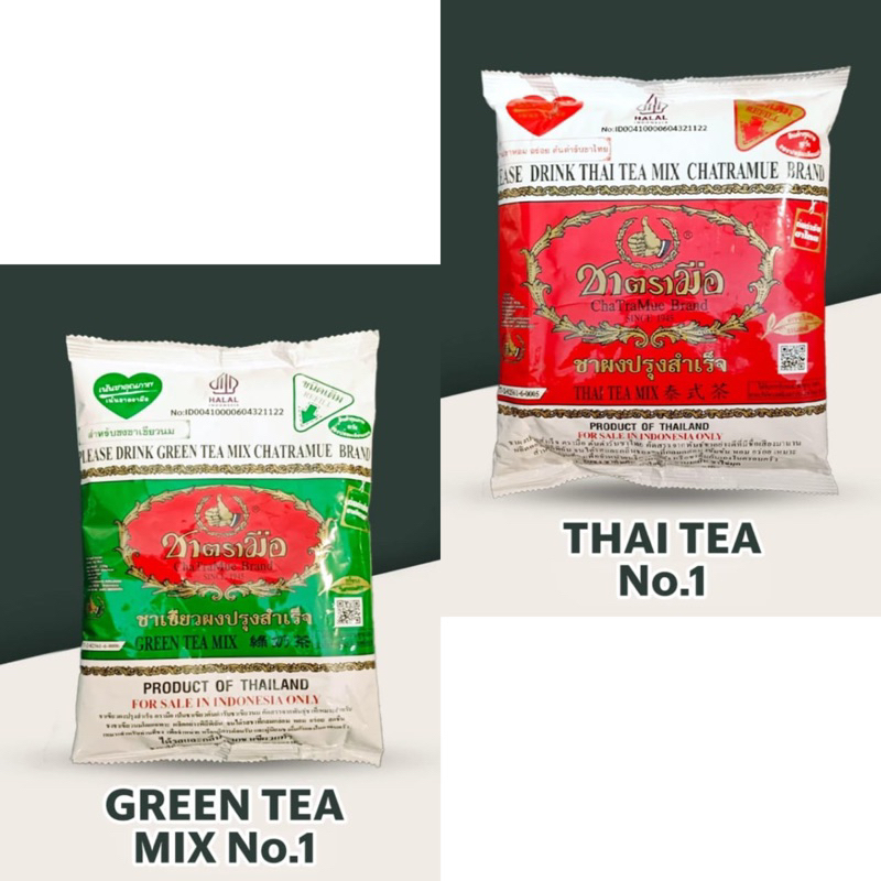 Jual TEH HIJAU GREEN TEA CHATRAMUE THAITEA CHATRAMUE | Shopee Indonesia