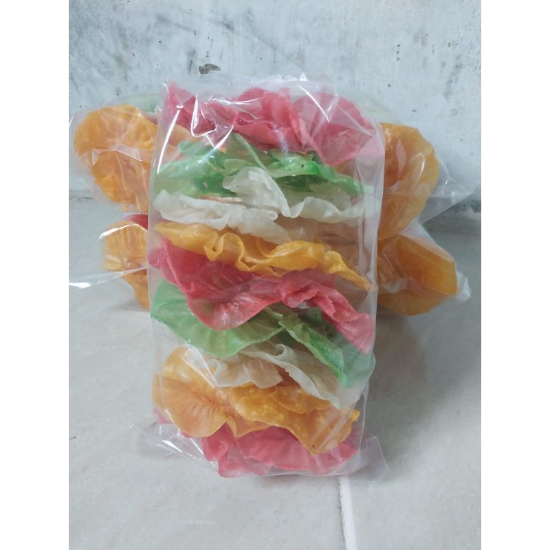 Jual Kerupuk Kembang Rose Khas BANDUNG / Kerupuk Dapros / Kerupuk ...