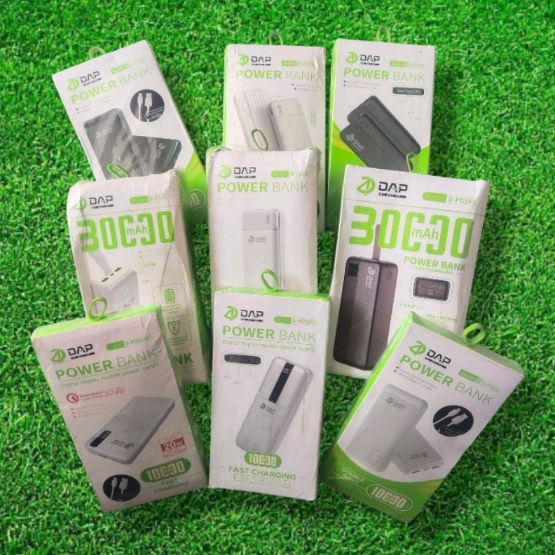 Jual Power Bank DAP berbagai model varian 1 3mAh high Quality real kapasitas termurah | Shopee ...