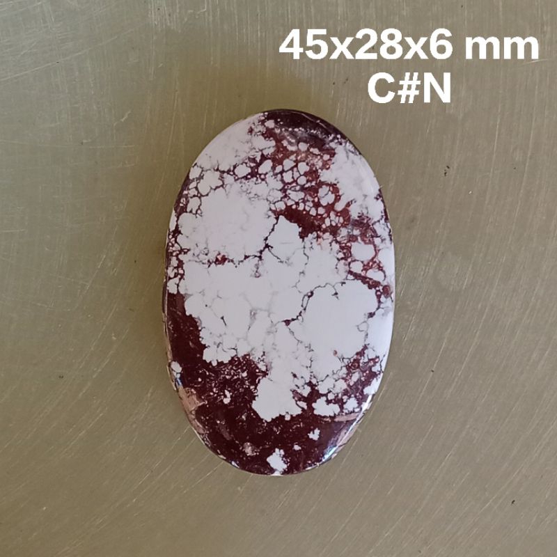 Jual batu natural tourquis putih, batu gambar pirus putih | Shopee ...