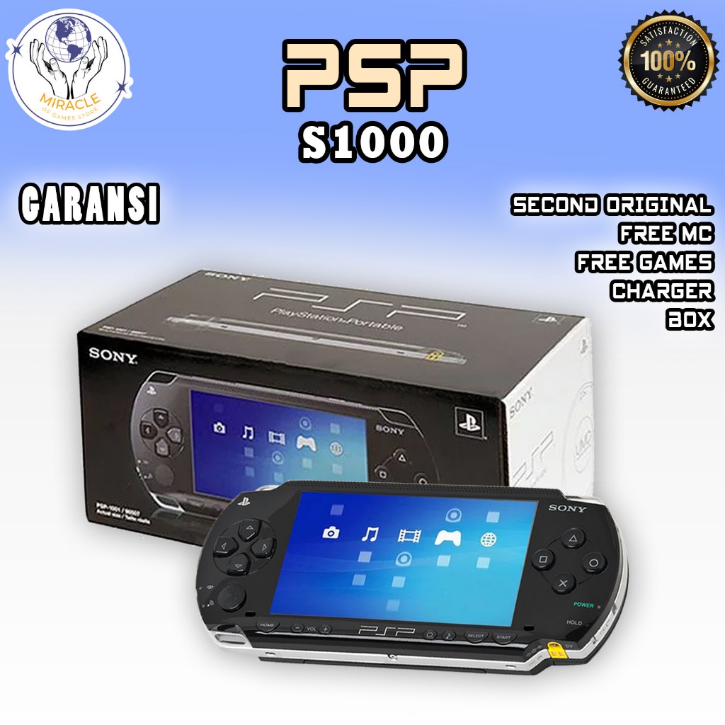 Jual PSP SECOND ORIGINAL S1000/S2000/S3000 | Shopee Indonesia