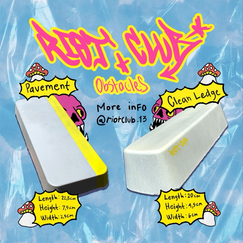 Jual Riot Club: Clean Ledge Fingerboard Obstacle | Shopee Indonesia