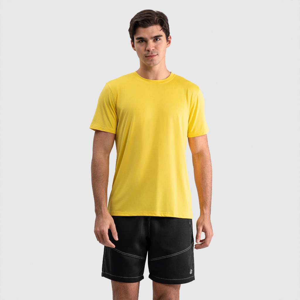 Jual Erspo T-Shirt Basic Active Tee Yellow | Shopee Indonesia