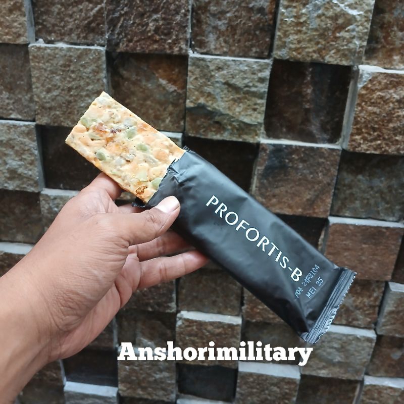 Jual Ransum TNI Biskuit Keju Profortis B exp 25 Agustus 2025 | Shopee ...