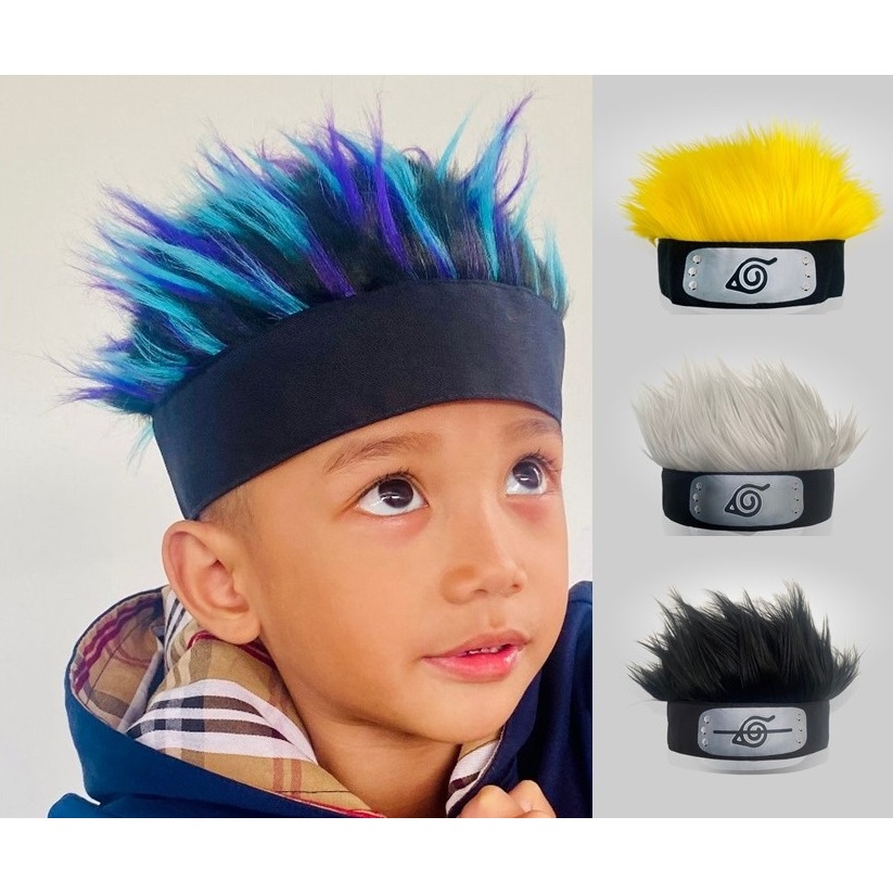 Jual Topi Rambut Anak, Topi Naruto Anak, Topi Wig Anak, Topi Anime Anak ...
