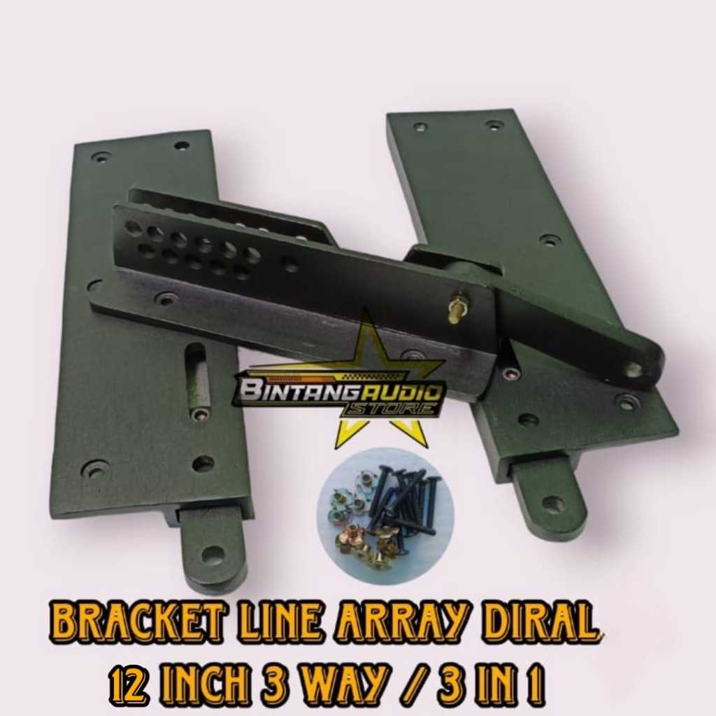 Jual Breket Line Array Diral 3x1 Ukuran Box Speaker 12'' 3 WAY ...
