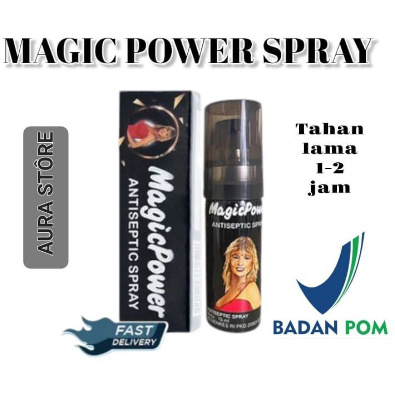 Jual SPRAY MAGIC POWER ANTISEPTIC SPRAY 15 ML | Shopee Indonesia