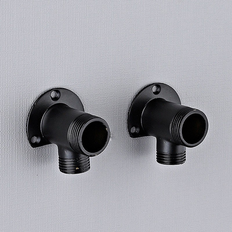 Jual Sambungan Knee Nepel Luar black Kran bathtub Panas dingin Kuningan ...
