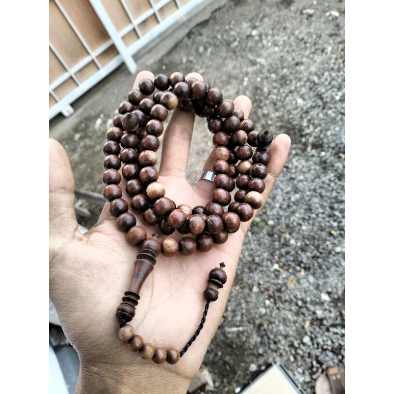 Jual tasbih kayu galih stigi laut super berkualitas dim 10mm | Shopee ...