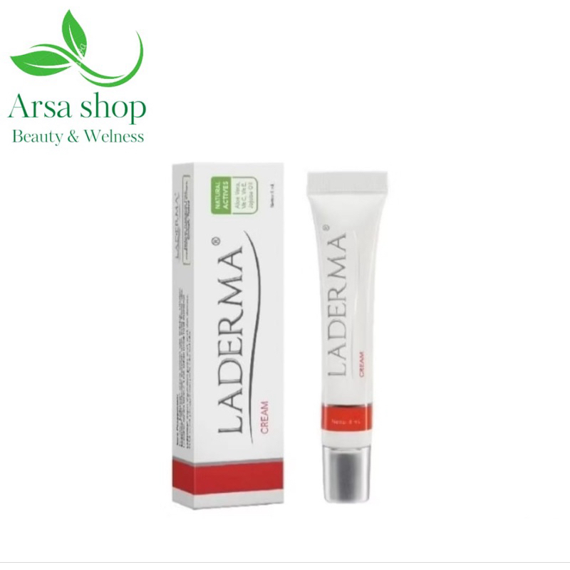 Jual LADERMA Cream 8 ml - Cream penghilang bekas luka | Shopee Indonesia