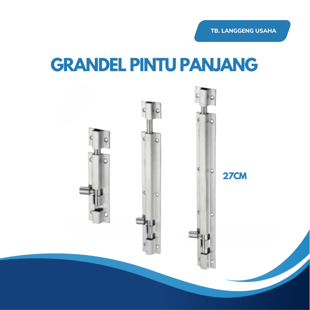 Jual GRANDEL PINTU PANJANG MURAH Tanam Handle Kunci Pintu Rumah ...