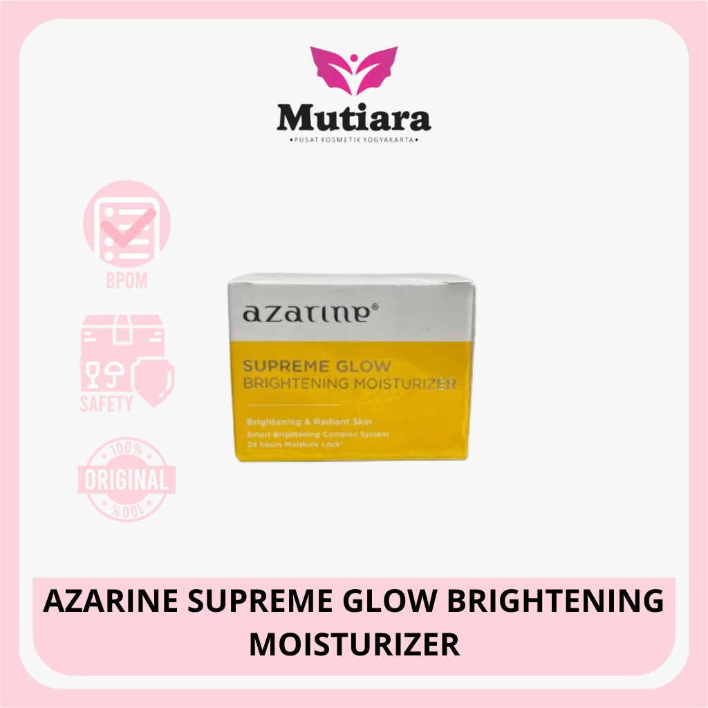Jual AZARINE SUPREME GLOW BRIGHTENING MOISTURIZER 30GR | Shopee Indonesia