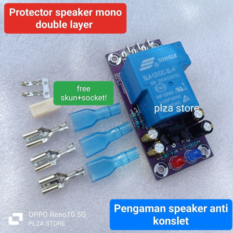 Jual Protector speaker mono double layer anti konslet anti jedug ...