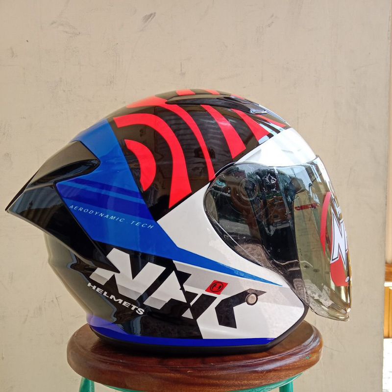 Jual HELM NHK R1 ELITE AERODYNAMIC SINGLE VISOR | Shopee Indonesia