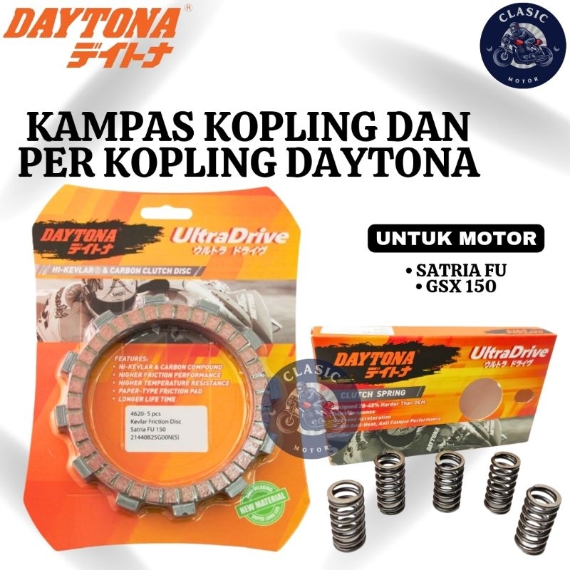 Jual KAMPAS KOPLING KEVLAR DAYTONA SATRIA FU GSX SATRIA FU FI | Shopee Indonesia