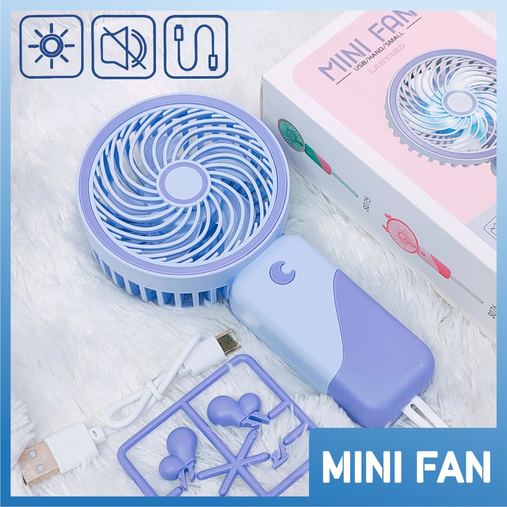 Jual Kipas angin portable mini tahan lama | PREMIUM MINI FAN | USB Type ...