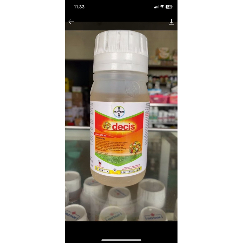 Jual Decis 25EC 100 ml Insektisida Kontak Pestisida Pembasmi Hama ...