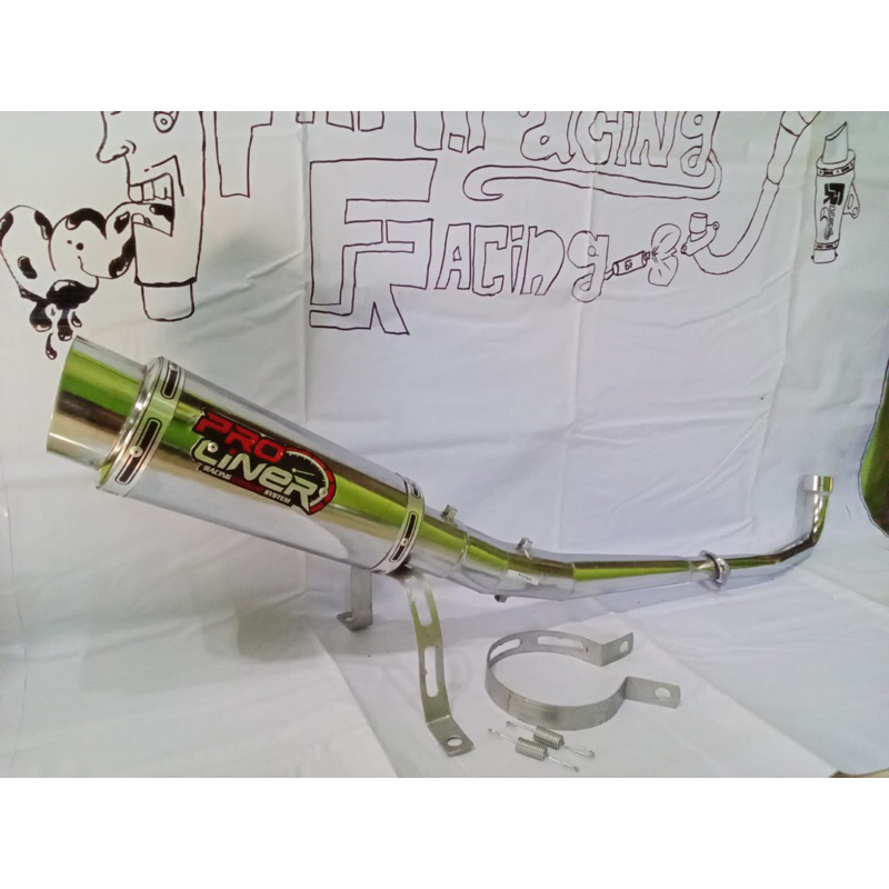Jual Knalpot Racing PROLINER Motor Supra x, Supra X 125, Jupiter ...