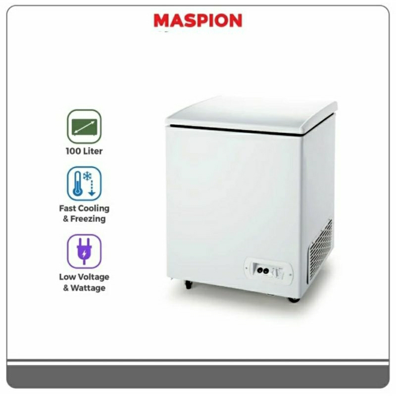 Jual Maspion UFH-100 TP Chest Freezer Box 100 L Lemari Pembeku Garansi ...